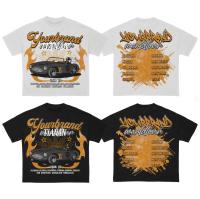 China Hip Hop Street Wear Men'S T-shirt Custom Logo Printed Oversized 300 Gsm Cotton High Quality Wholesale T Shirts for Men for sale