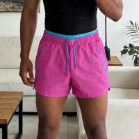 China Custom Men Basketball Sport Shorts Polyester Nylon Casual Sublimation Drawstring Side Zipper Pockets Summer Beach Boys Shorts for sale