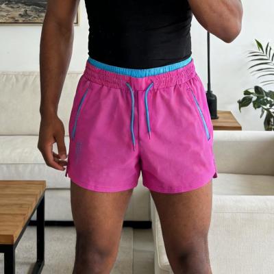 China Custom Men Basketball Sport Shorts Polyester Nylon Casual Sublimation Drawstring Side Zipper Pockets Summer Beach Boys Shorts for sale