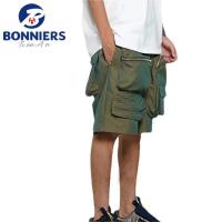 China OEM Customized Summer Nylon Cargo Shorts Running Joggers Shorts Printed Logo Trousers Plus Size Multi Pockets Zipper Men Shorts for sale