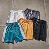 China Wholesale Men'S Gym Workout Short Elastic Waist Dry 5 Inch Lightweight Breathable Running Training Black Sports Shorts for Men for sale