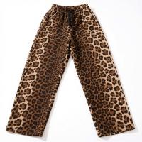 China Hot Selling High Quality Sports Men's Pants Trousers Custom Fitness Plus Size Running Joggers Leopard Print Baggy Men Sweatpants for sale