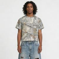 China Custom Summer Camouflage Short Sleeved Manufacturer Wholesale Digital Print Tee Shirt Soft Combed Cotton Boxy Camo Men's t Shirt for sale