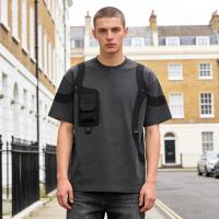 China High Quality Summer Shorts Sleeve Custom Streetwear Functional Hip Hop Oversized Fit 100% Polyester Men's Character T-shirts for sale