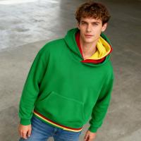 China Heavyweight French Terry 100% Cotton 450 500 Gsm Men's Hoodie Custom Triple Layer Pullover Boxy Blank High Quality Baggy Hoodie for sale