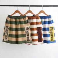 China Tianan Custom Brand Shorts for Men Embroidered Striped Printed Drawstring No Cuff Sweat Shorts Street Loose Men's Shorts for sale