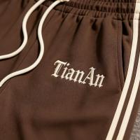 China Tianan Hot Supplier Custom High Quality Men's Shorts Embroidered Summer Essential Casual Pure Cotton Baggy Shorts for Men for sale