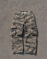 China Tianan Hot Supplier Custom Men Cargo Pants Camouflage Baggy Multi-pocket Vintage Distressed Streetwear Men's Pants High Quality for sale