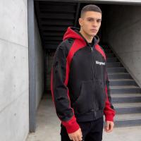 China OEM Apparel 100% Cotton Heavyweight Distressed Vintage Street-Style Hoodie Loose Fit with 3D Embroidery Craftsmanship for Spring for sale