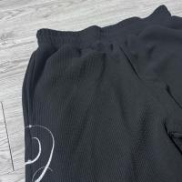 China Dongguan Manufacturer Custom Baggy Waffle Fabric Men's Casual Pants High Quality Sweat Wide Leg Sports Flared Mens Sweatpants for sale