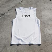 China Tianan Wholesale Custom High Quality Men Knitted Vest Breathable Quick Dry Summer Gym Sports Tank Top for sale