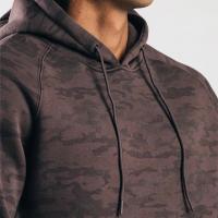 China Custom Logo Winter Warm Cotton Hoodies Drawstring Front Pocket Men Loose Fit Hoodie for sale