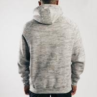 China Custom Logo Winter Warm Cotton Hoodies Drawstring Front Pocket Men Loose Fit Hoodie for sale