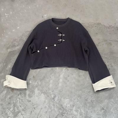 China Custom Women Crewneck Shorts Plus Size Sweatshirts Clothing High Quality Jumper Designer Oversized Sweatshirt for Women for sale