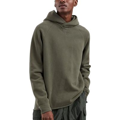 China Custom High Quality Acid Washed Blank Plain Men'S Hoodies Oversized Faded Old Sweatshirt Vintage Cropped Hoodie for sale
