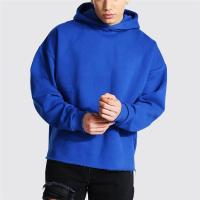 China Custom High Quality Acid Washed Blank Plain Men'S Hoodies Oversized Faded Old Sweatshirt Vintage Cropped Hoodie for sale