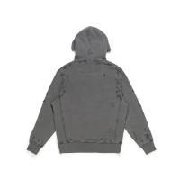 China StreetWear Vintage Men'S Pullover Hoodies Customized Acid Wash Plus Size Cotton Blank Oversized Cropped Heavyweight Hoodie Men for sale