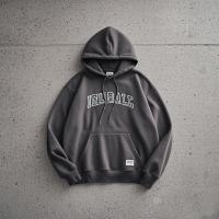 China Custom Spring Casual Heavyweight French Terry Cotton Oversized Men'S Hoodie Wholesale Designer Printed Letter Streetwear Hoodie for sale