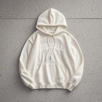 China Custom Spring Casual Heavyweight French Terry Cotton Oversized Men'S Hoodie Wholesale Designer Printed Letter Streetwear Hoodie for sale