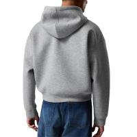 China Custom Manufacturers Drop Shoulder Plain Blank Hoodies High Quality 450 500 Gsm Oversized Cropped Zip up Heavyweight Hoodie Men for sale