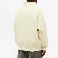 China Clothing Factory Custom Half Zip Plain Sweatshirt for Men Oversize Blank French Terry Pullover Designer Men'S Hoodie for sale