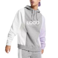 China Custom High Quality Xxxxl Hoodies 100% Cotton Quarter Zip up Printing Fleece Patchwork Blank Plain Men Hoodie for sale