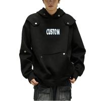 China Street Wear Oversized Men'S Hoodie Custom Logo Blank Embroidery Heavyweight Hoodie Manufacturers Fashion Hoodie Men for sale