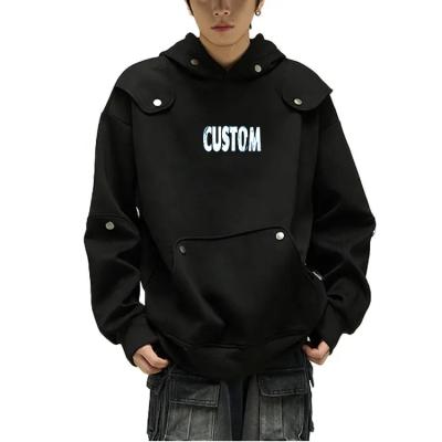 China Street Wear Oversized Men'S Hoodie Custom Logo Blank Embroidery Heavyweight Hoodie Manufacturers Fashion Hoodie Men for sale