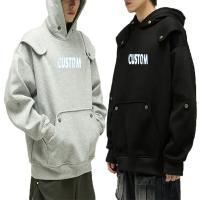 China Street Wear Oversized Men'S Hoodie Custom Logo Blank Embroidery Heavyweight Hoodie Manufacturers Fashion Hoodie Men for sale