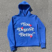 China Clothing Manufacturer Custom High Quality 3d Puff Printing Oversized Heavyweight Sweater Hoodies Cotton Hoodie for Men for sale