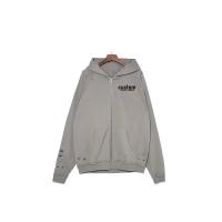 China Custom Men'S Heavyweight Zipper Hoodie Street Wear Plus Size Washing and Distressed Hole 500Gsm Hoodie for Men Cropped for sale
