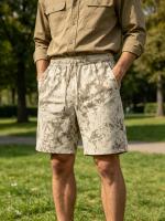 China Tianan Custom Nylon Men's Camo Shorts with All Over Print Elastic Drawstring Vintage Streetwear Y2K Above Knee Oversize Shorts for sale