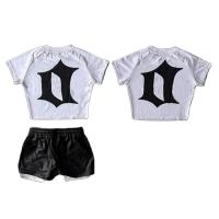 China Oem Printed Breathable Cotton Summer Hot T-Shirt and Shorts Set Men'S Wholesale Custom High Quality Jogging Suit for Men for sale