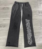 China Custom Cropped Baggy Outdoor Street Wear Tactical Pants High Quality Jogger Acid Washed Vintage Printed Cotton Pants for Men for sale