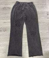 China Custom Cropped Baggy Outdoor Street Wear Tactical Pants High Quality Jogger Acid Washed Vintage Printed Cotton Pants for Men for sale