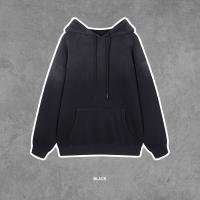 China High Quality Unisex Acid Washed Sweatshirts Custom Logo Hooded Pullover Gradual Change Color 100% Cotton Solid Print Men Hoodies for sale