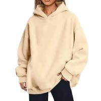 China Custom Blank Designer Drop Shoulder Pullover Hoodie for Men Women Clothing Streetwear Unisex Oversized Plain No String Hoodie for sale