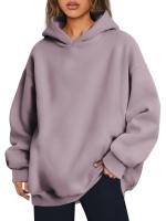 China Custom Blank Designer Drop Shoulder Pullover Hoodie for Men Women Clothing Streetwear Unisex Oversized Plain No String Hoodie for sale