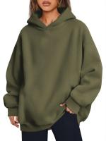 China Custom Blank Designer Drop Shoulder Pullover Hoodie for Men Women Clothing Streetwear Unisex Oversized Plain No String Hoodie for sale