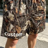 China Custom Logo Men's 100% Cotton Casual Sublimation Fabric Street Style 220g Shorts Hot Printed Breathable Eco-Friendly Quick Dry for sale