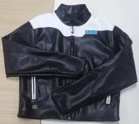 China Street Wear Shoulder Plus Size Men'S Jacket Custom Designed Printed Embroidered High Quality Racing Leather Jacket for Men for sale