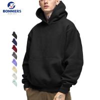 China Hoodie Pullover Heavy Oversize Hoodie Custom Embroidery Logo 500 GSM Heavyweight Cotton for Men OEM French Terry 450gsm 50 Pcs for sale