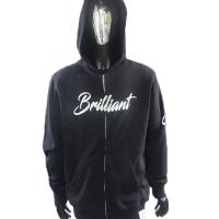 China China Manufacturer for Custom Clothes Puff Print Zipper Hoodie Red & Black Hoodie With Zipper Casual Zip-up Hoodies for sale