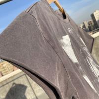 China Custom Vintage Acid Wash Oversized Baggy Boxy Fit Cartoon Streetwear T-shirt Summer Us Size Rib Knit Tee Seamless Printed Tshirt for sale