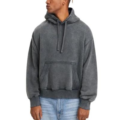 China Wholesale Heavyweight Casual 450 500 Gsm Blank Men'S Hoodies High Quality French Terry 100% Cotton Pullover Hoodie Unisex for sale