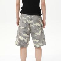 China New Trending Baggy Y2k Men's Denim Jeans Shorts Manufacturer Custom Summer Streetwear Cargo Camouflage Camo Outdoor Shorts Men for sale