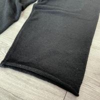 China Custom Thick 400 Gsm Mohair Screen Printed Jogger Pants Men Cut and Sew Streetwear Blank Flare Stacked Mohair Sweatpants for sale