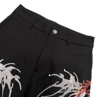 China Streetwear Designer Print Rivet Rhinestone Wide Leg Joggers Sweat Pants for Men Custom Windproof Trousers Baggy Mens Sweatpants for sale