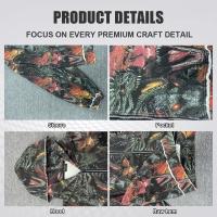 China Tianan Custom Cotton Hoodies All Over Print Camo Dragon Graphic Embroidery Distressed Raw Hem Oversized Streetwear Men's Hoodie for sale