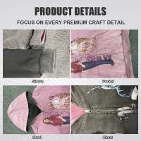 China OEM Custom Vintage Double Sided Hoodie Acid Wash Screen Print Distressed Boxy Reversible Heavyweight 480Gsm Zipper Men's Hoodies for sale